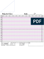 Weekly Toileting Schedule Template | PDF | Sports