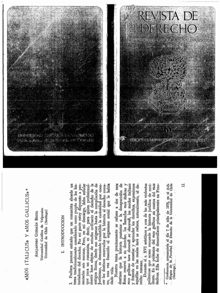 Alejandro Guzman Brito Mos Italicus 307025 | PDF | Información del gobierno