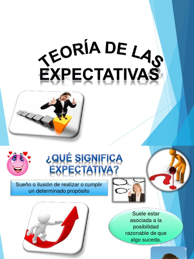Teoría de las Expectativas y Motivación | PDF | Motivación | Motivacional