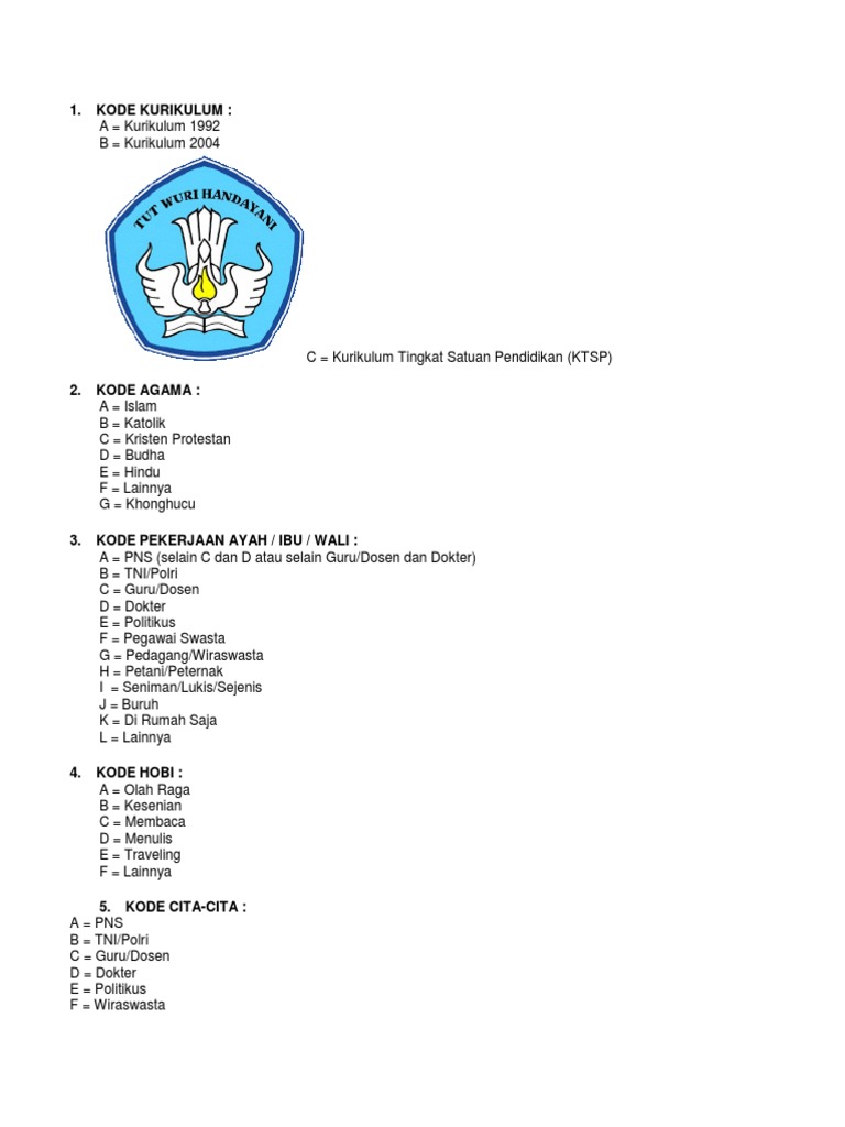 Kode Angka Dan Huruf Kr02 | PDF | Perjalanan | Kajian Bahasa Asing