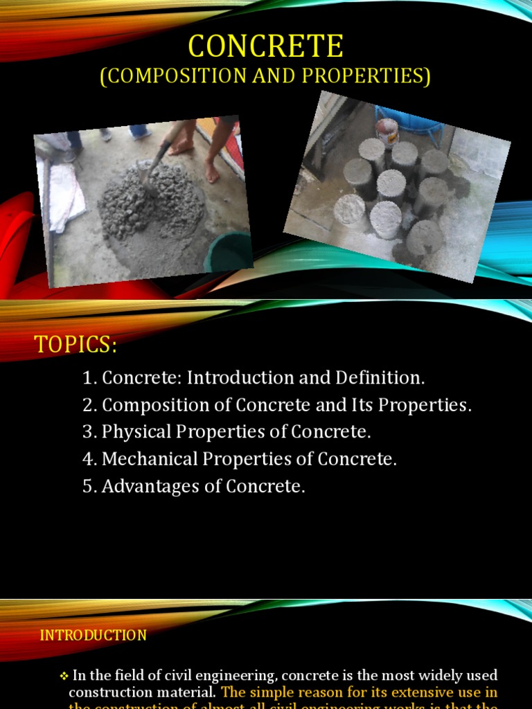 (Composition and Properties) : Concrete | PDF | Concrete | Deformation ...