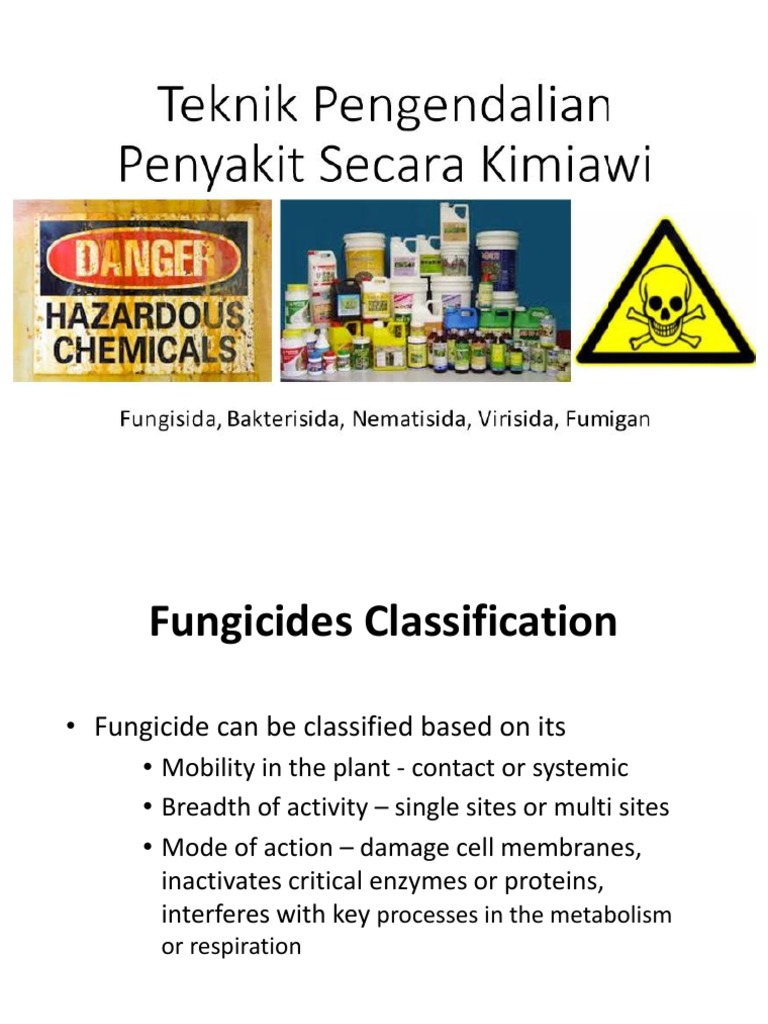 Fungicides Classification: Contact or Systemic, Mode of Action, Single ...