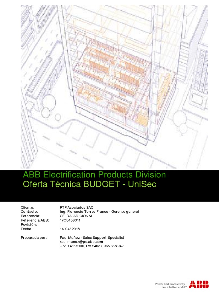 Celdas UNISEC ABB | Descargar gratis PDF | Voltio | Cantidad