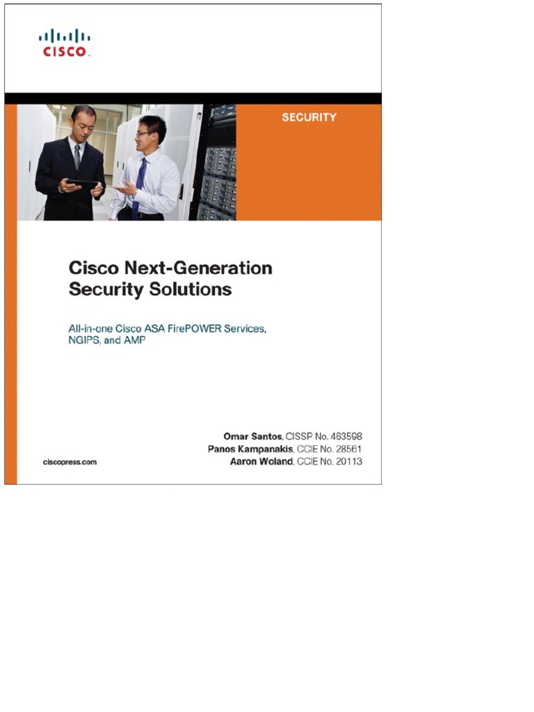 Cisco Next-Generation Security Solutions | PDF | Computer Security ...