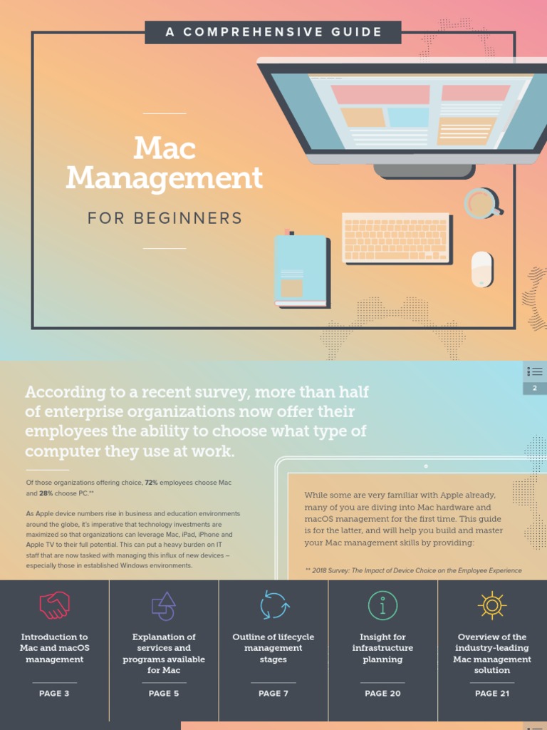 Mac Management Guide for Beginners | PDF | Mac Os | Apple Inc.