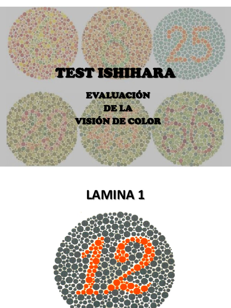 Test Ishihara Completo