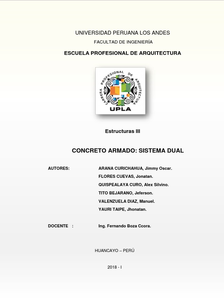 Estructuras 3 Sistema Dual | PDF | Rigidez | Temblores