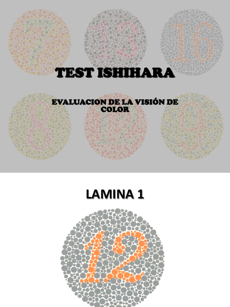 Test Ishihara | PDF