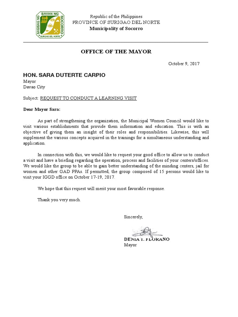 Sample Request Letter | PDF