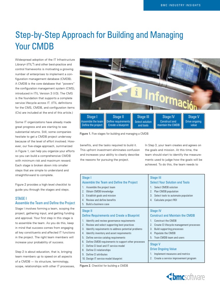 StepByStep CMDB Build | PDF | Itil | Business Process