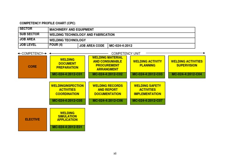 Competency Profile Chart (CPC) | PDF