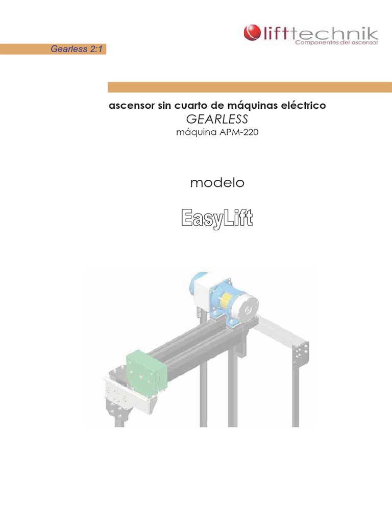 Todo Los Partes Del Ascensor | PDF | Ascensor | Ingeniería de Transporte