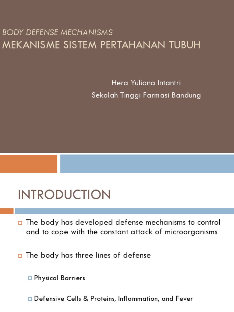 2.body Defence Mechanism - Sept 2015 | PDF | Adaptive Immune System ...