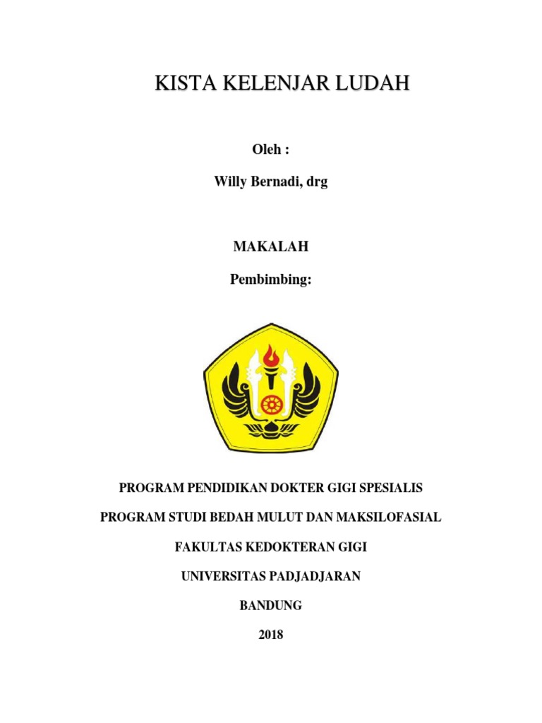 Kista Kelenjar Ludah Sialocyst | PDF