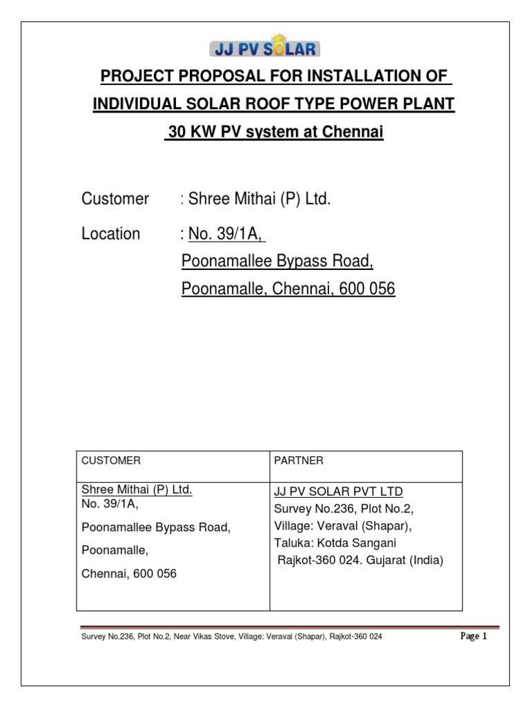 Solar RoofTOP System Design | PDF | Photovoltaics | Photovoltaic System