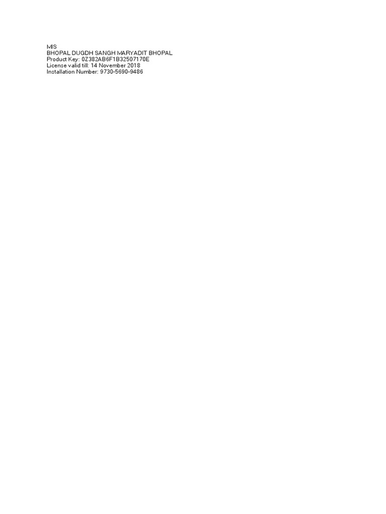 Quick Heal Key | PDF