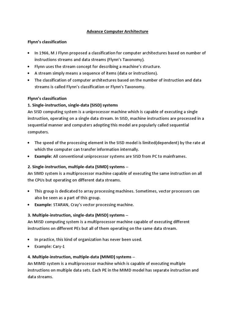 Advance Computer Architecture2 | PDF | Parallel Computing | Central ...