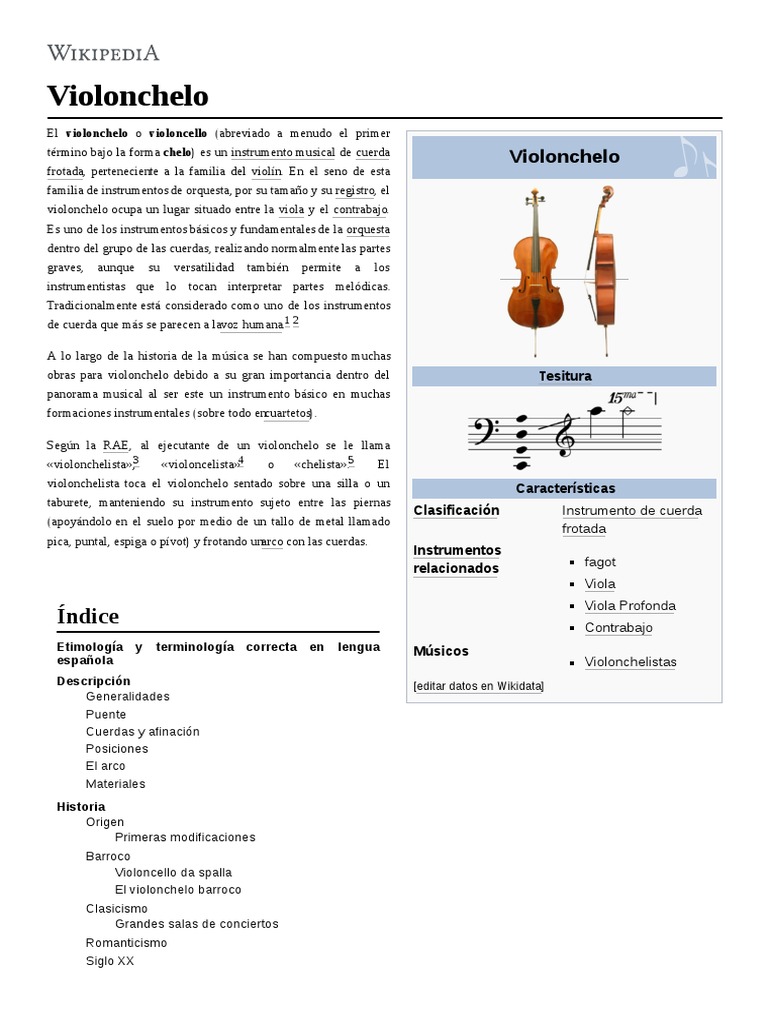 Violonchelo | PDF | Violonchelo | Viola