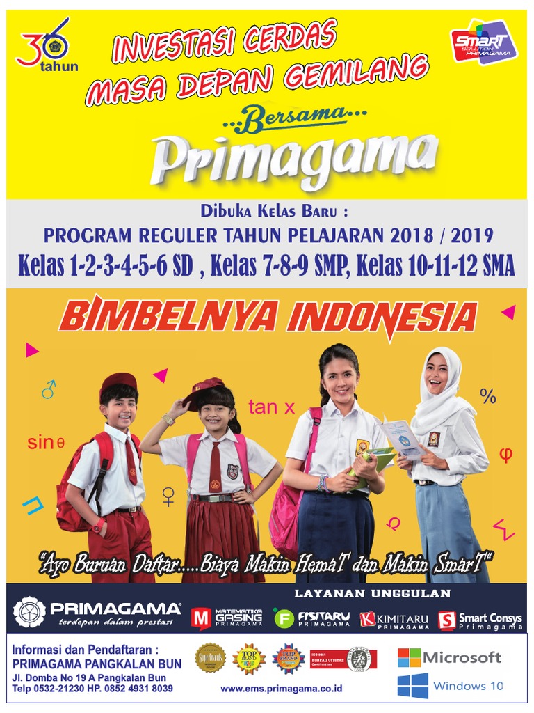 Brosur A4 PSB PG 2018 - 2019 | PDF