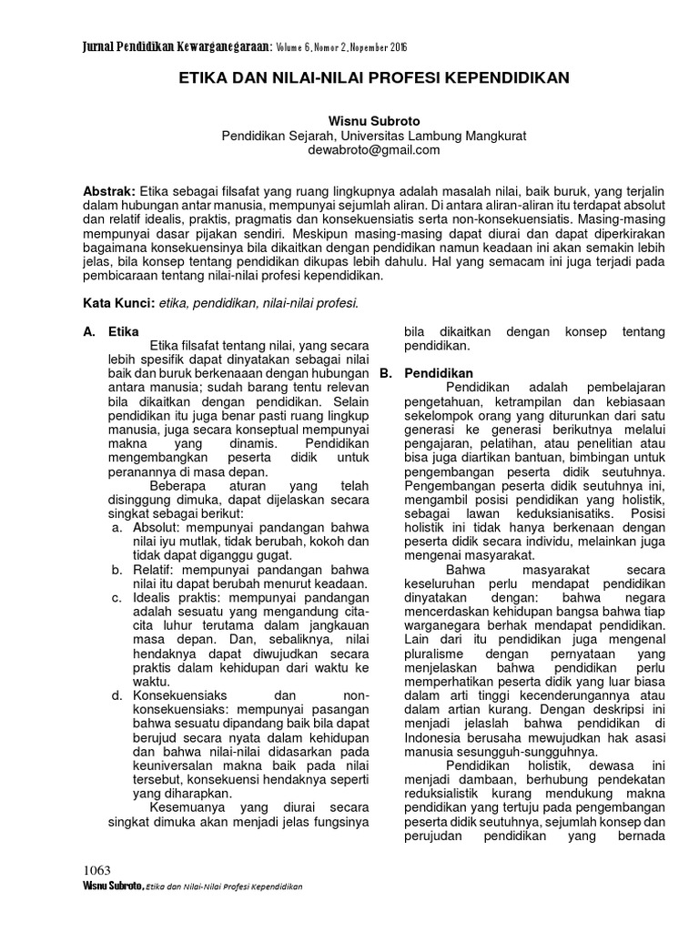 Profesi Kependidikan | PDF