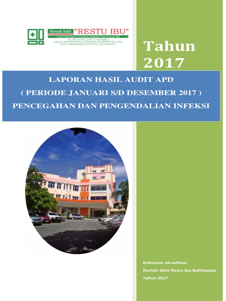 Tahun 2017: Laporan Hasil Audit Apd (Periode Januari S/D Desember 2017 ...