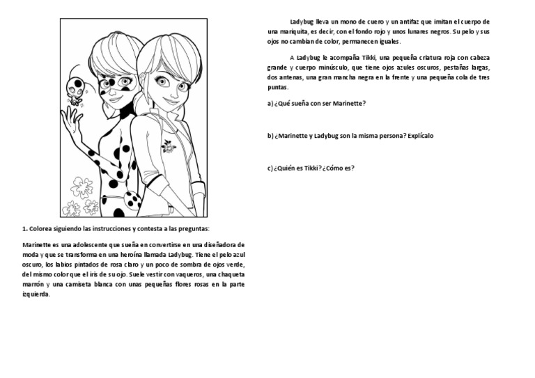 Comprension Lectora Ladybug | PDF
