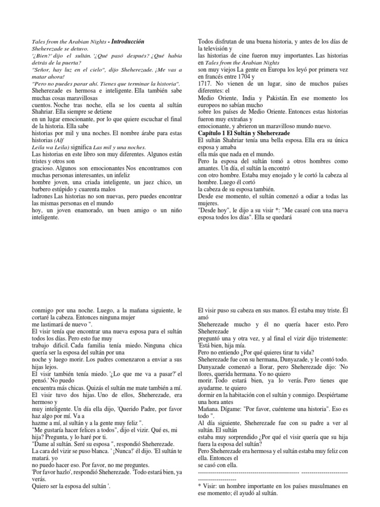 Tales From The Arabian Nights | PDF | Ali | Leisure