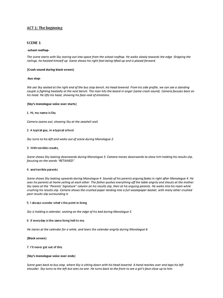 Project Colors Script | PDF | Leisure