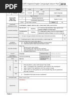 KSSM English Lesson Plan For Form 2 (Sample) | PDF | Lesson Plan ...