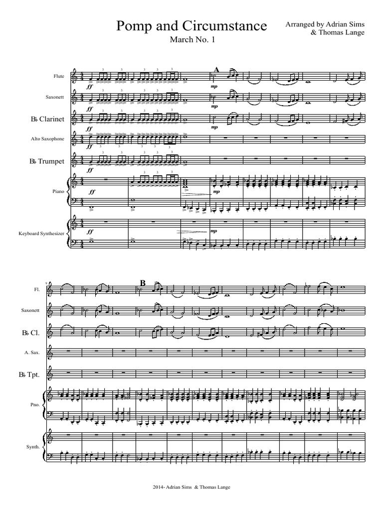 Pomp and Circumstance | Download Free PDF | Aerophones