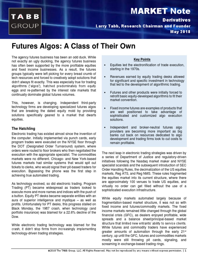 V16-021 Futures Algos - A Class of Their Own Final | PDF | Algorithmic ... V16-021 Futures Algos - A Class of Their Own Final | PDF | Algorithmic ...