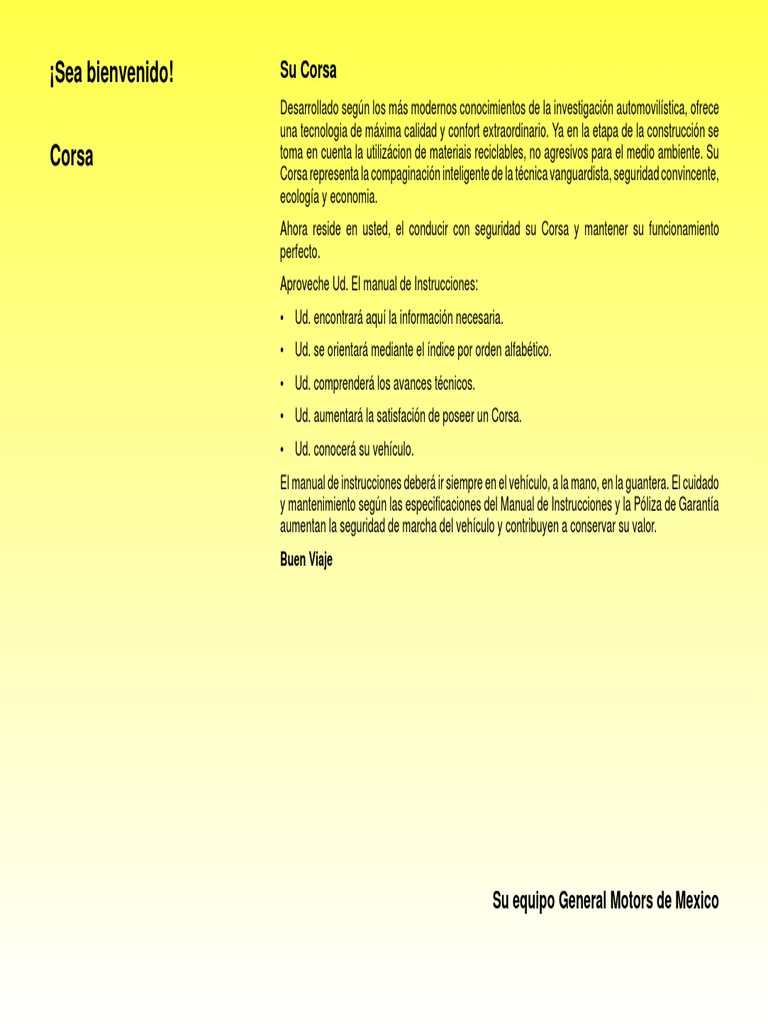 Corsa 2 - Manual Usuario PDF | PDF | Cinturón de seguridad | Airbag