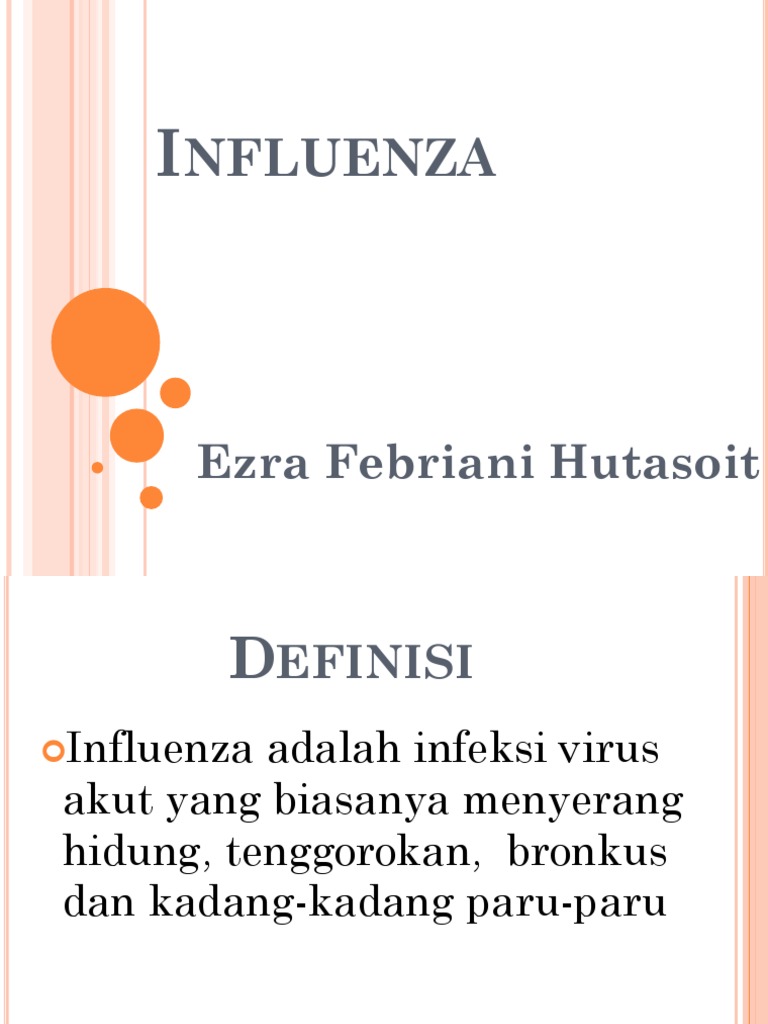 Panduan Lengkap Influenza | PDF