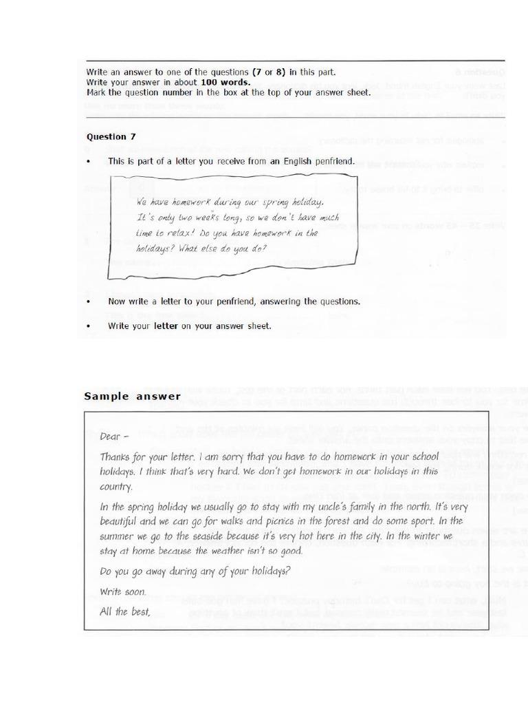 Sample Writing Pet | PDF