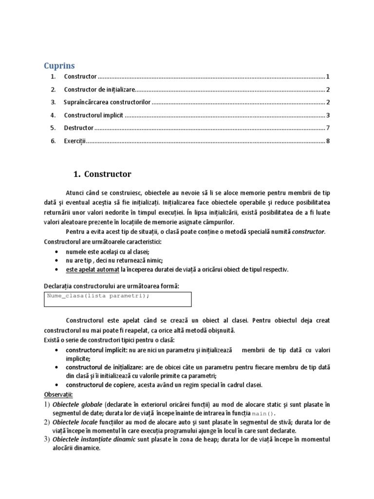 Lab3 POO | PDF | Teaching Methods & Materials | Computers