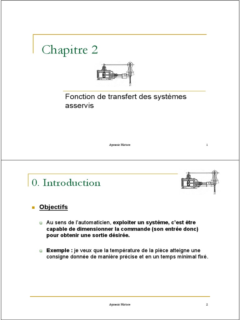 Fonction de Transfert des Systèmes Linéaires | PDF | Transformation de ...
