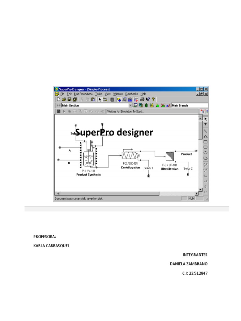 Que Es SuperPro Designer | PDF