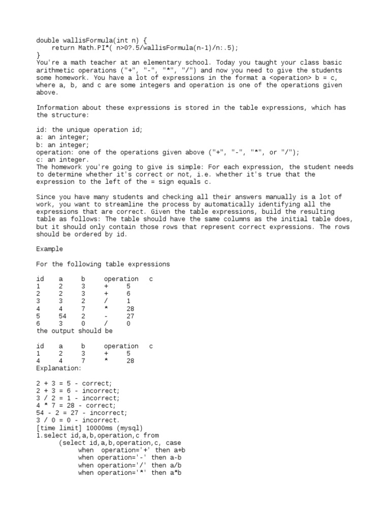 Code Fight | PDF | Database Index | Parameter (Computer Programming)