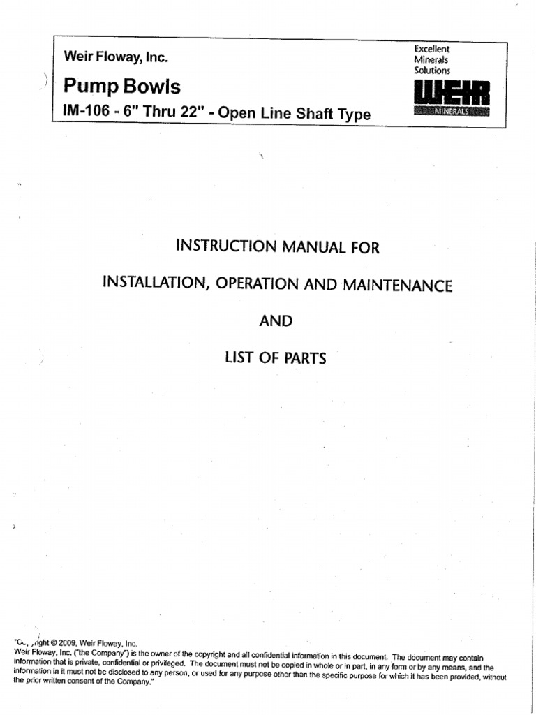 Manual Floway 1 | PDF