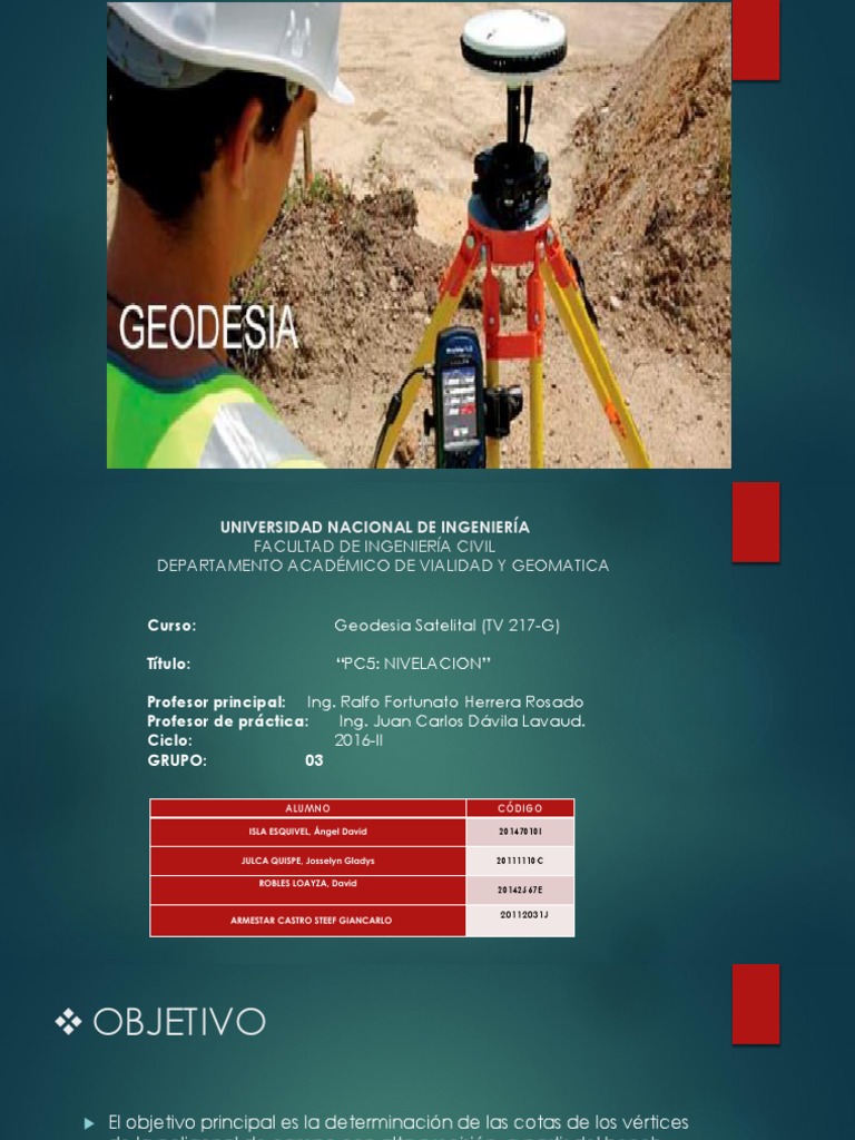 Practica 5 | PDF | Geodesia | Science