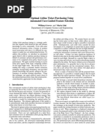 Flight Price Prediction | PDF | Prediction | Mathematical Model