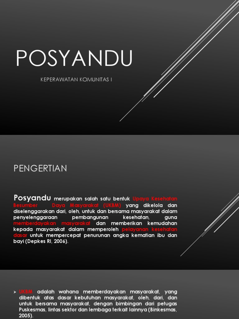 POSYANDU | PDF