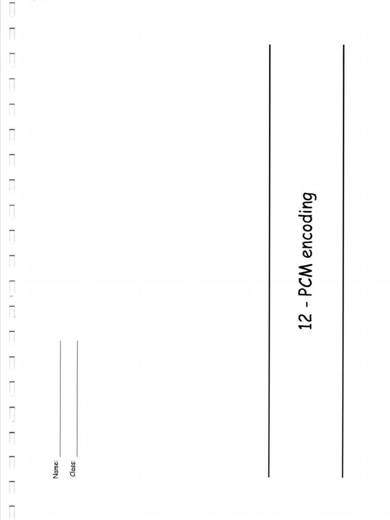 PCM Encoding and Quantization Error | PDF | Codec | Modulation