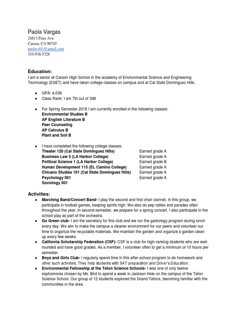 Brag Sheet | PDF | Grading (Education) | Academia