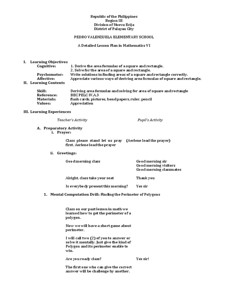 49447024-Copy-of-Mathematics-lesson-plan-grade-6.docx | Area | Space