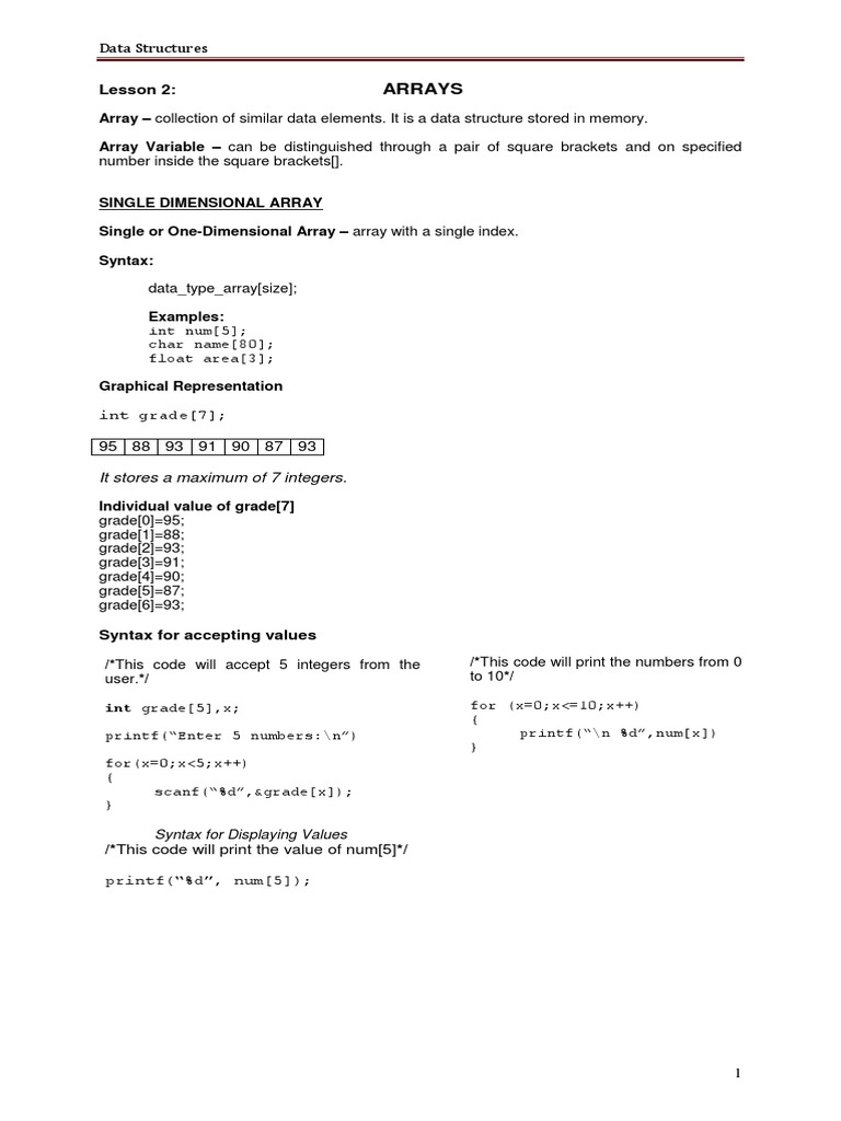 Module 2 (Arrays, Records, Stacks, Queues) | PDF | Queue (Abstract Data ...