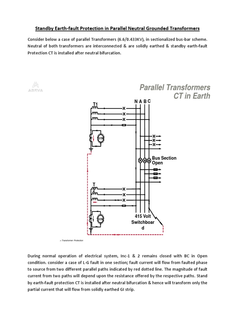 Standby Earthfault Protection Discrepancy & Recommendations | PDF ...