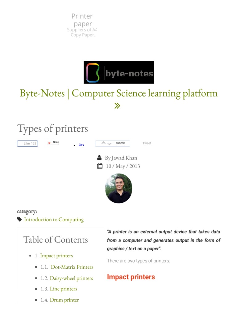 Line Printer | Download Free PDF | Printer (Computing) | Office Work
