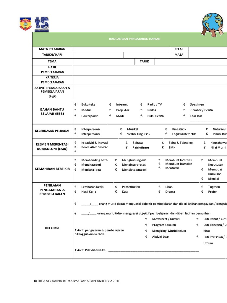 Tapak RPH Geografi | PDF