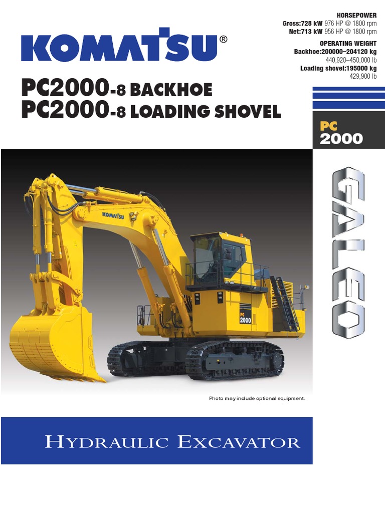 Komatsu PC200-8 Hydraulic Excavator Specs, Dimensions, 11/13/2023